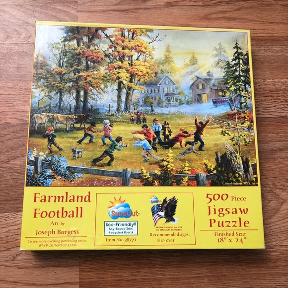 Sunsout | Games | Farmland Football Puzzle | Poshmark